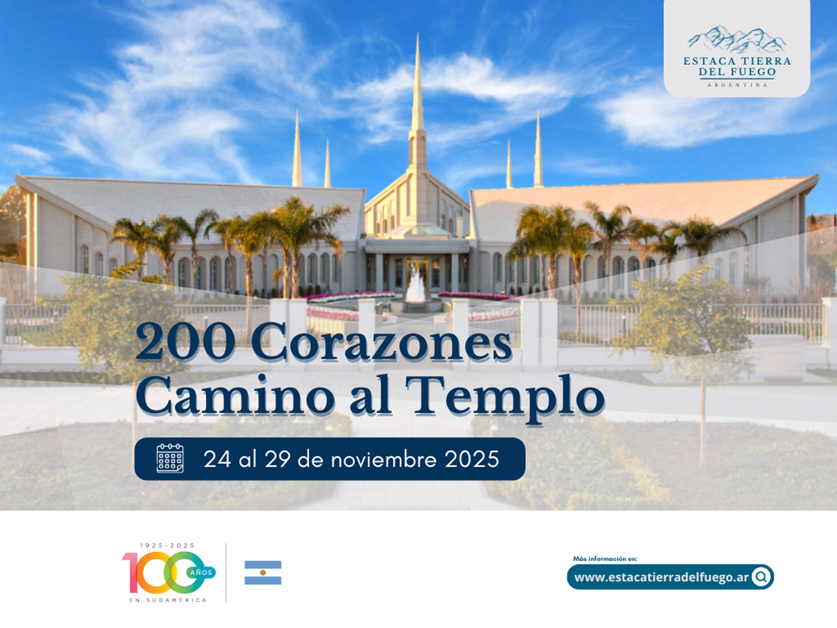 Una Bendición Celestial: 200 Corazones Camino al Templo ...